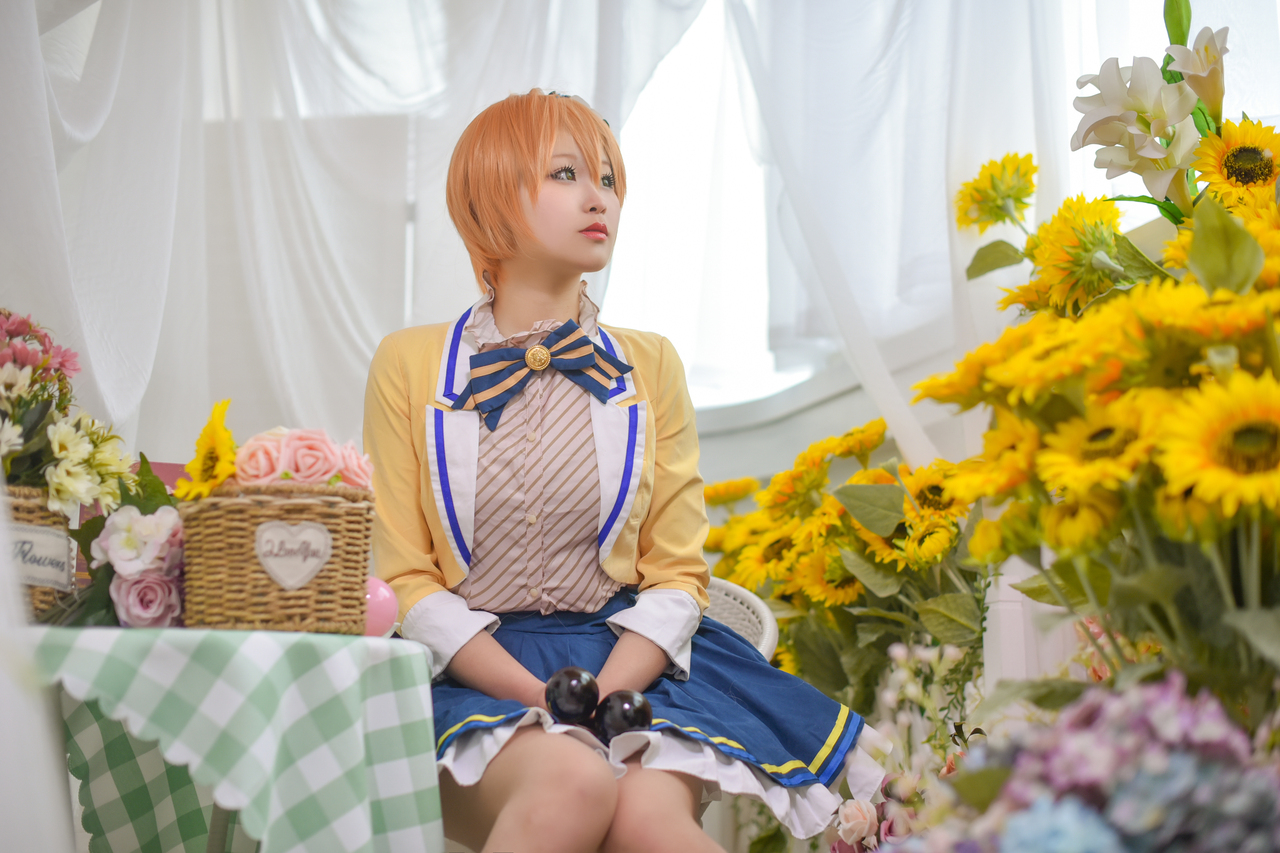 cos正片 lovelive！乐器同人花凛